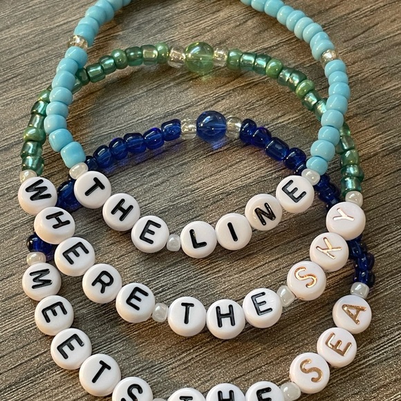 Handmade | Jewelry | Disney Inspired Bracelet Stack Moana Themed | Poshmark